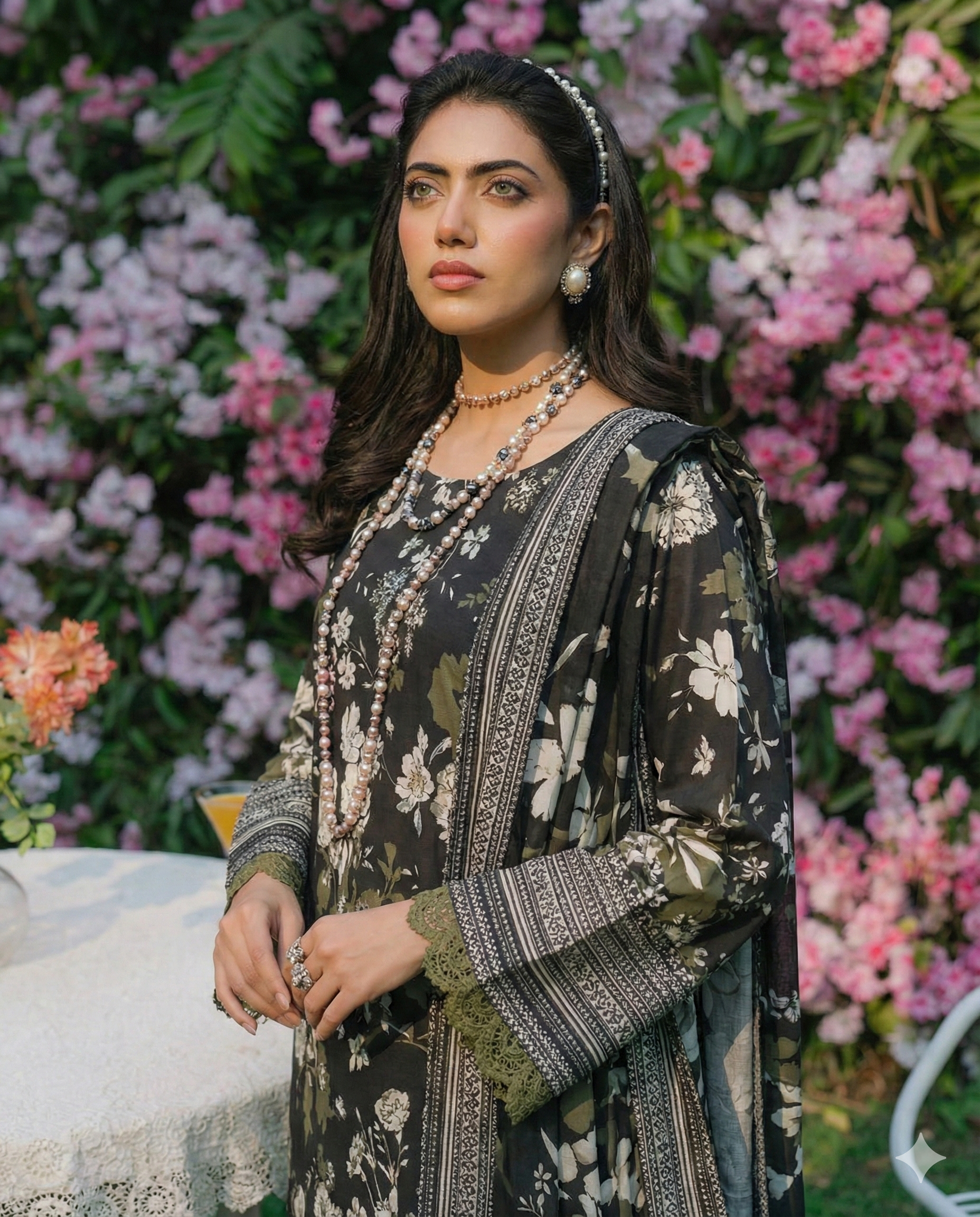 SASSI LAWN Print Shirt & Dupatta Vol-5000